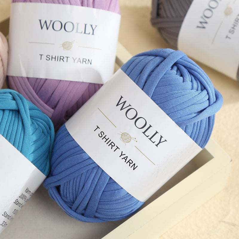 WOOLLY Tshirt Yarn - Baskets/BagMaking/Bassinet/Mats – Al Saeed Wool House