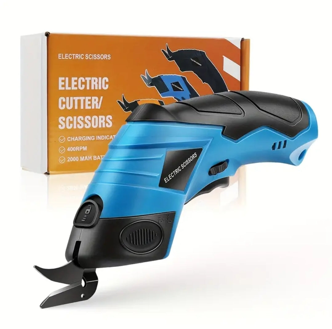 Electric Scissors, Multi-Purpose Handheld Fabric Cutter, Precision 400 ...