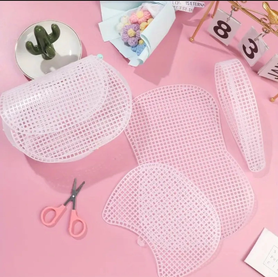 Bag Shape Plastic Mesh Canvas – Al Saeed Wool House