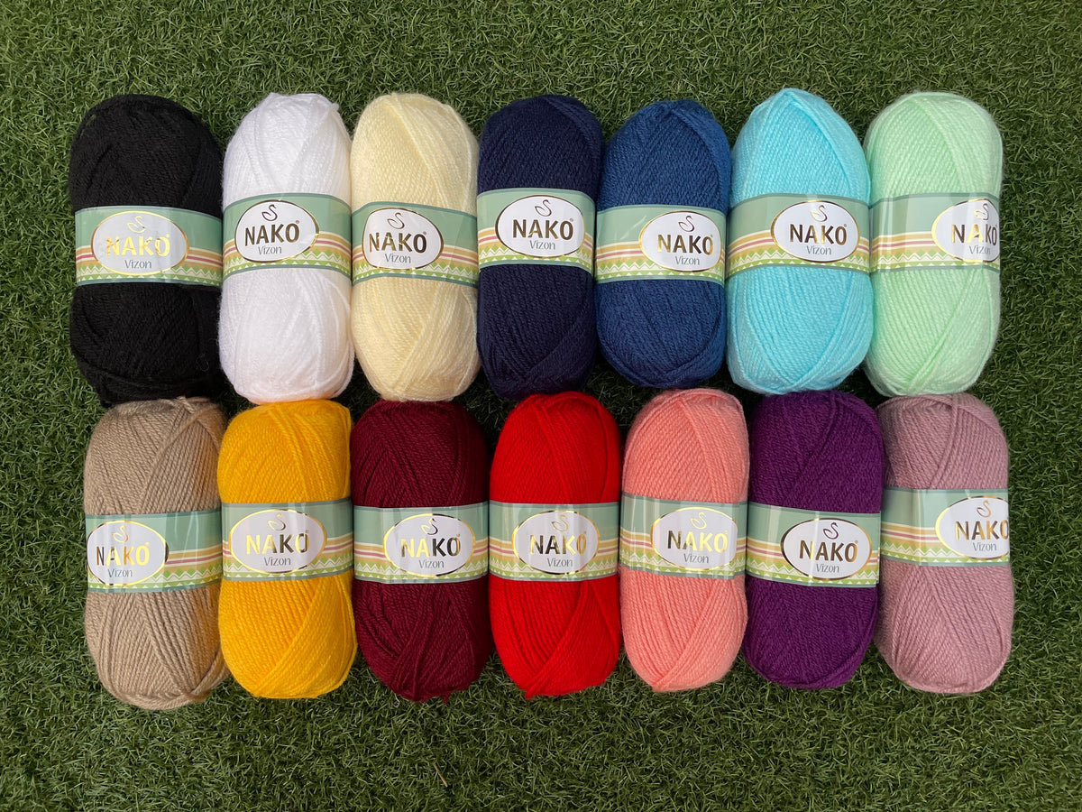 Nako Vizon Yarn Ball – Al Saeed Wool House