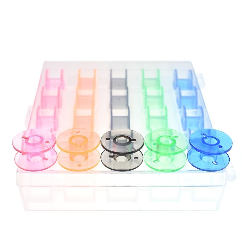 Plastic Bobbin Sewing Machine Storage Box (25pcs) – Al Saeed Wool House